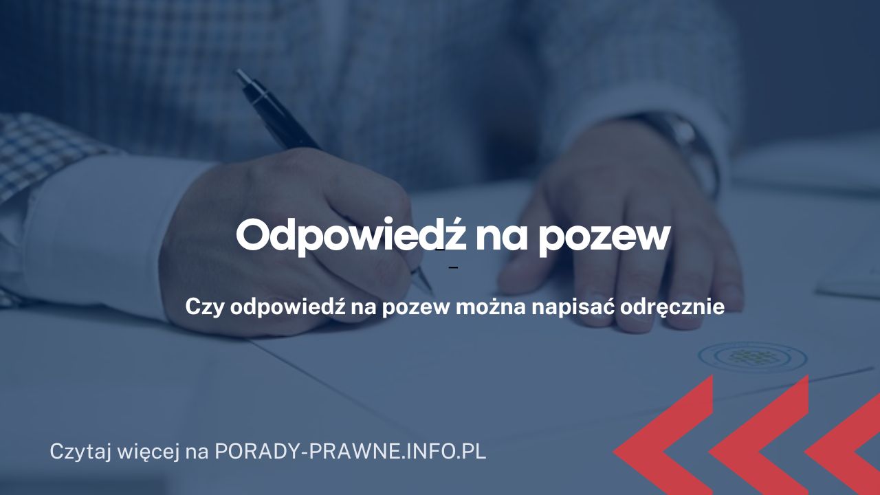 Odpowiedź na pozew – termin, formularz